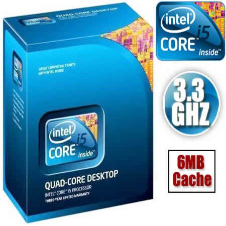 Intel i5-2500 Core i5 Processor, 3.3 GHz, LGA1155, Quad Core, 4 Threads ...