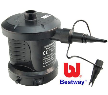 Bestway Sidewinder Electric Inflatable/Deflatable Air Bed/Boat Pump D-cell