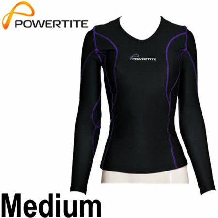 Powertite Compression Clothing Women's Long Sleeve Tight Exercise Shirt ...