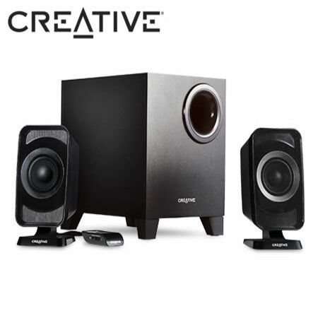 Creative Inspire T3130 Speakers System 2.1 Channel with Wired Remote