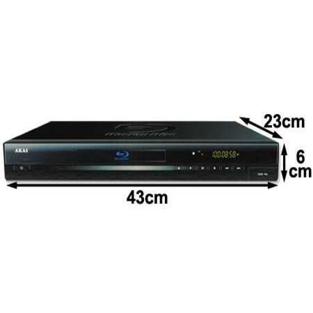 Akai HD Blu Ray Player with USB - Full HD 1080p and Supports BD Live ...