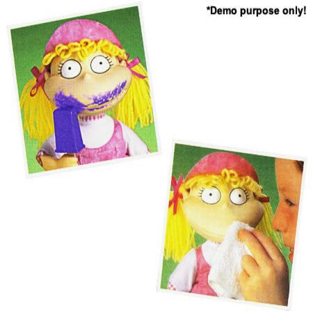 Rugrats Popsicle Angelica Pickles Soft Toy - Feed Her and Clean up the ...