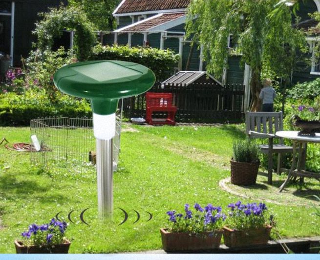 Solar Powered Snake Repellent with LED light | Crazy Sales