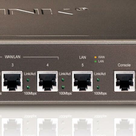 TP-LINK TL-R480T+ 2 WAN ports + 3 LAN ports Router for Small and Medium ...