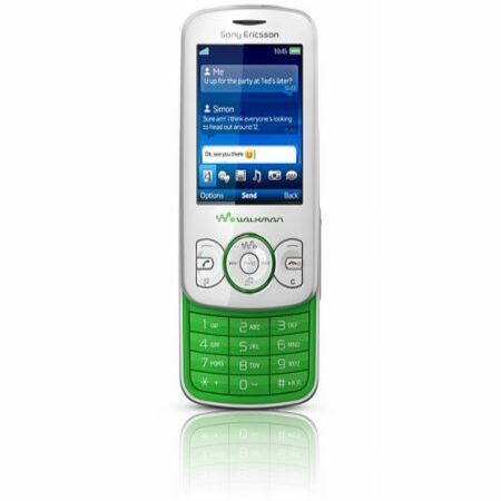 Sony Ericsson Spiro MP3 Mobile Phone (W100) - Green
