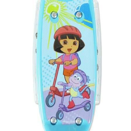 Dora the Explorer 3 Wheel Scooter with Flashing Deck Lights | Crazy Sales
