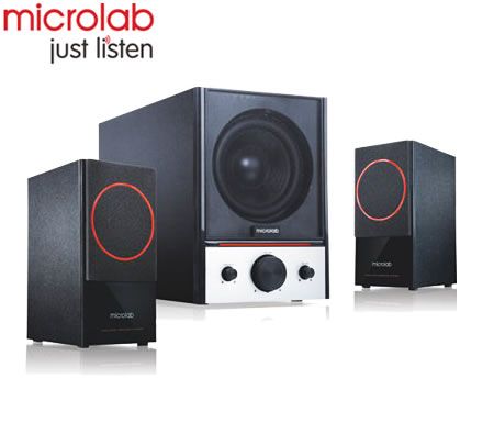 Microlab FC390 Finecone Audio Speaker, RMS Power: 54 Watt (15 Watt *2 ...