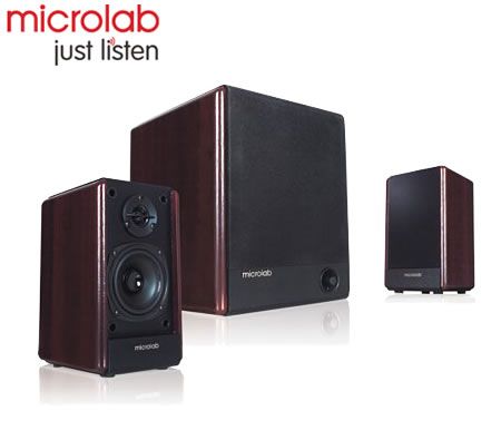 Microlab FC330 Finecone Audio Speaker, RMS Power: 56 Watt (16 Watt *2 ...