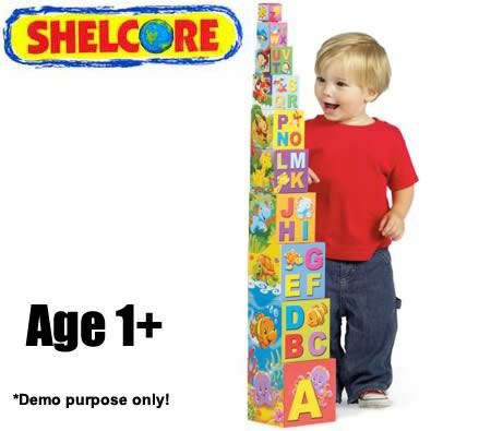 Shelcore Educational Stack, Learn 'N Play Blocks