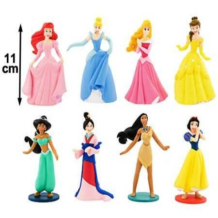 Disney Princess Figurine Set - 8 Pieces | Crazy Sales