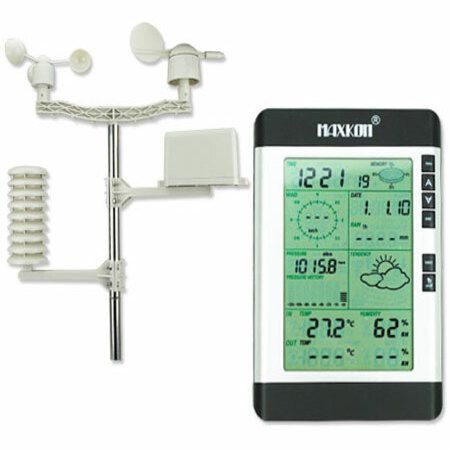 Professional LCD Monitor Weather Station with PC Software