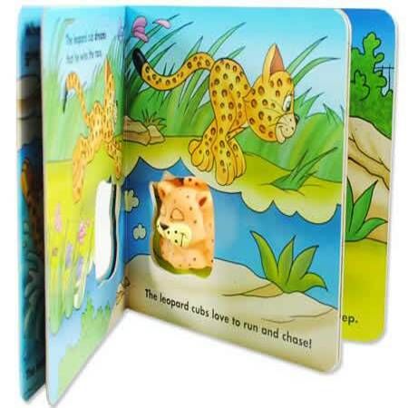 Squeak Toy Board Books - Jungle Animal Squeaky Zoo Series – Set of 4 ...