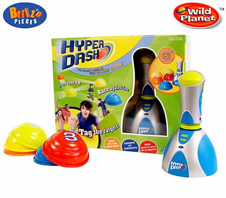 Hyper-Dash Target-Tagging Race Course Game