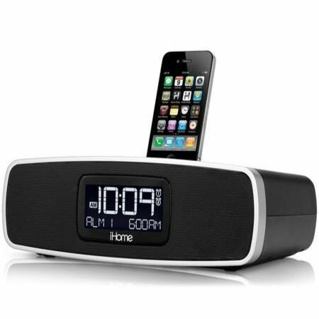 iHome iP90 iPod / iPhone Dock Speaker Dual Alarm Clock Radio