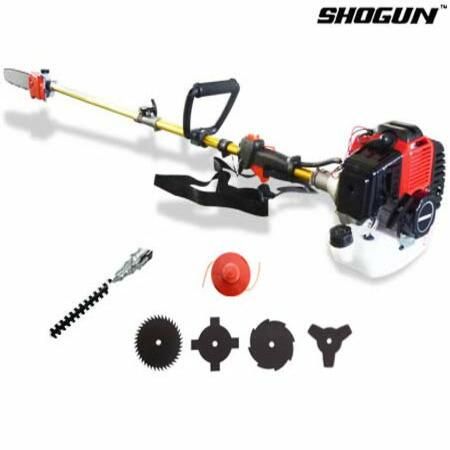 Shogun 7 in 1 52cc Brush Cutter - 2-Stroke Air Cooled Garden Tool