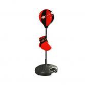 Sport Speed Ball Stand - Adjustable Punching Ball Toy with Boxing Glove