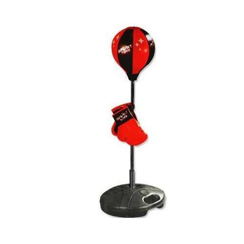 Sport Speed Ball Stand - Adjustable Punching Ball Toy with Boxing Glove
