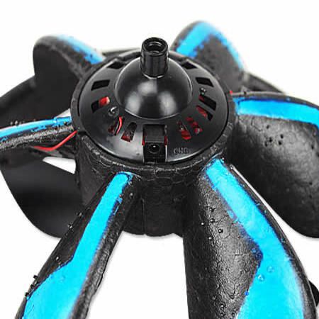 UFO Hovercraft Flying Toy with Lights - Battery Powered - Black and ...