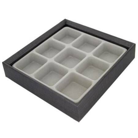 Jewellery Box - Stackable Jewelry Organiser - 9 Small Square ...