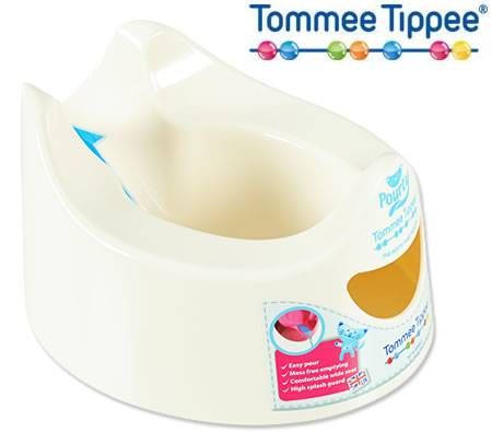 Tommee Tippee Pourty Potty Training Toilet - Cream