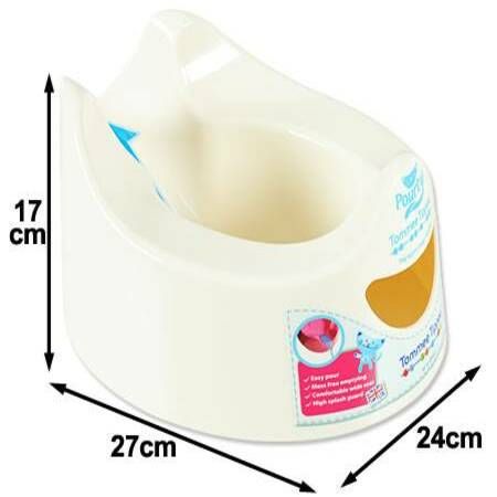 Tommee Tippee Pourty Potty Training Toilet - Cream | Crazy Sales