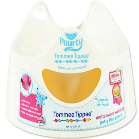 Tommee Tippee Pourty Potty Training Toilet - Cream | Crazy Sales
