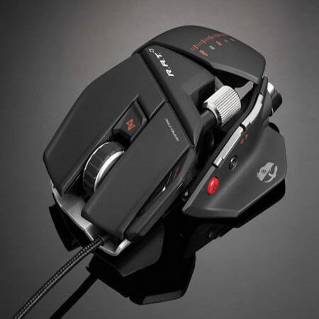 Saitek Cyborg Gaming Mouse - Fully Adjustable R.A.T. 7 - Black | Crazy ...