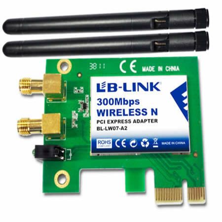 B-LINK 300M Wireless Land Card - Wlan PCI-E Card 802.1 n/g/b