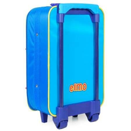 Sesame Street Elmo Kids Luggage Set 3 Piece Drag-Along Bag Image Number ...
