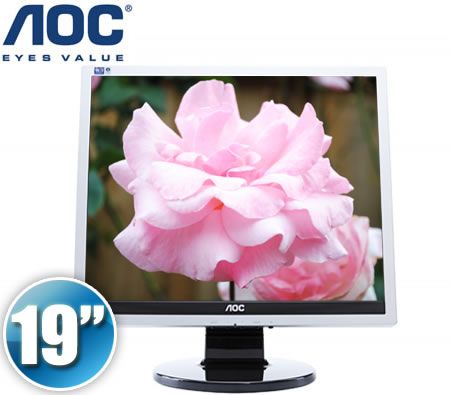 AOC 919Vz 19" 5:4 LCD Monitor - Black, 1280x1024, 10,000:1 Contrast ...