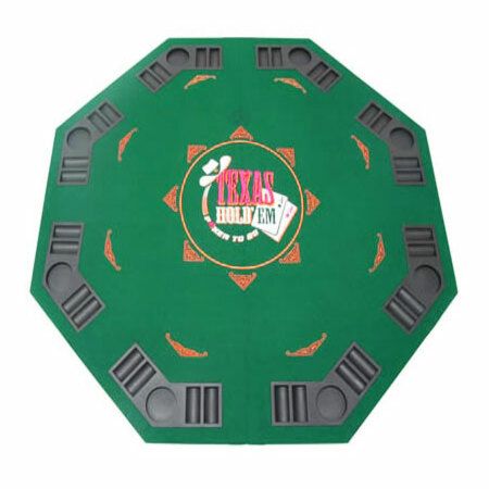 Foldable Poker Table Top for 8 Players
