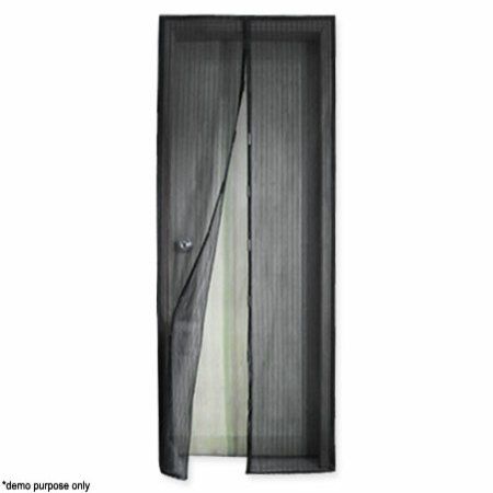 100cm Wide Magnetic Mesh Door Screen with 2 Panels