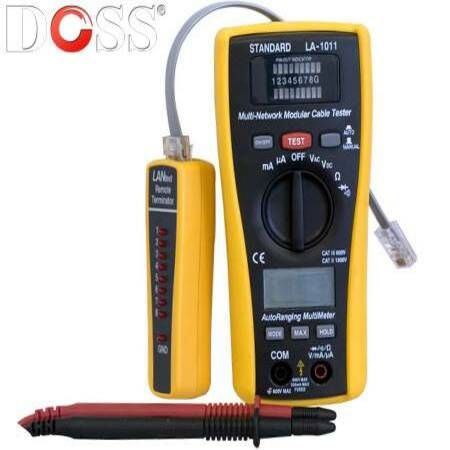 Doss 2 in 1 LAN Tester and Multimeter Combo - DM100