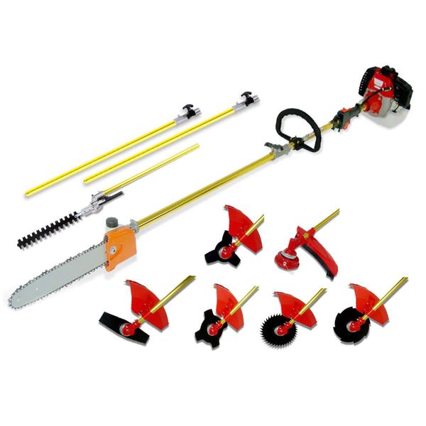 Black Eagle Pole Chainsaw Hedge Trimmer Brush Cutter Whipper Snipper Multi Tool