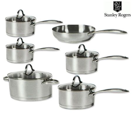 Stanley Rogers Comtempo 6 Piece Cookware Set