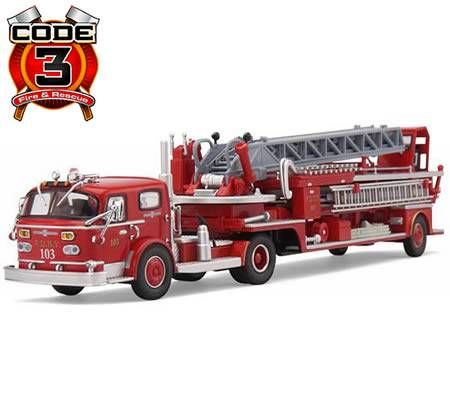Code 3 Die Cast Collectible Fire Truck - American LaFrance Edition
