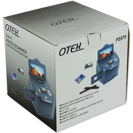Otek 3-in-1 Photo Scanner for Negatives, Photo and Slides | Crazy Sales
