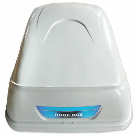 Car Roof Rack Luggage Pod - 360L Capacity in White | Crazy Sales