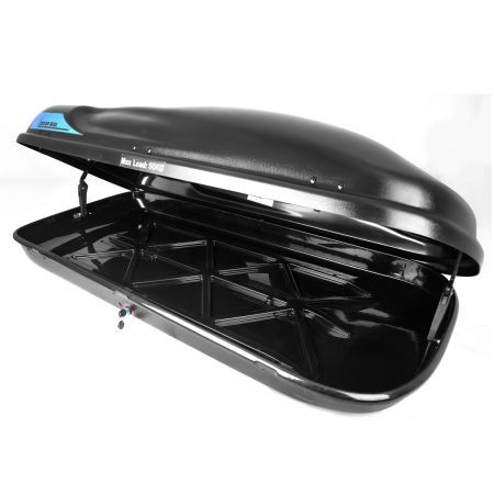 Car Roof Rack Luggage Pod - 450L Capacity in Black | Crazy Sales