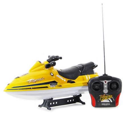 Rechargeable Remote Control Racing Jet ski - Yellow