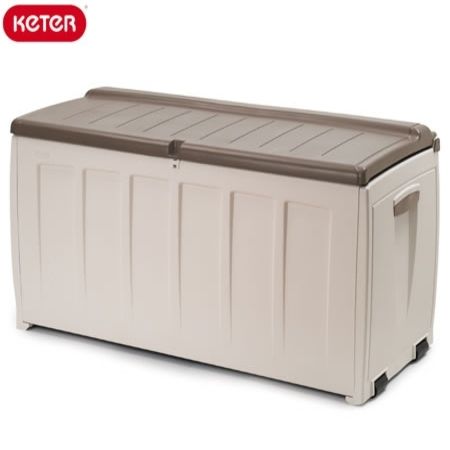 Keter Storage Box with Seat - Beige