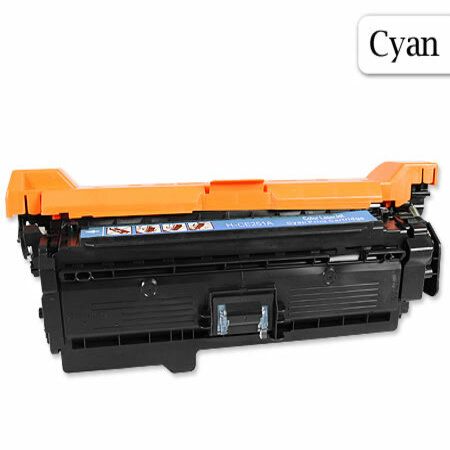 HP CE251A Compatible Premium Alternative Laser Toner Cartridge Cyan ...