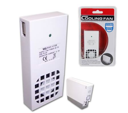 Ritmo USB Port Cooling Fan Cooler System For Nintendo Wii