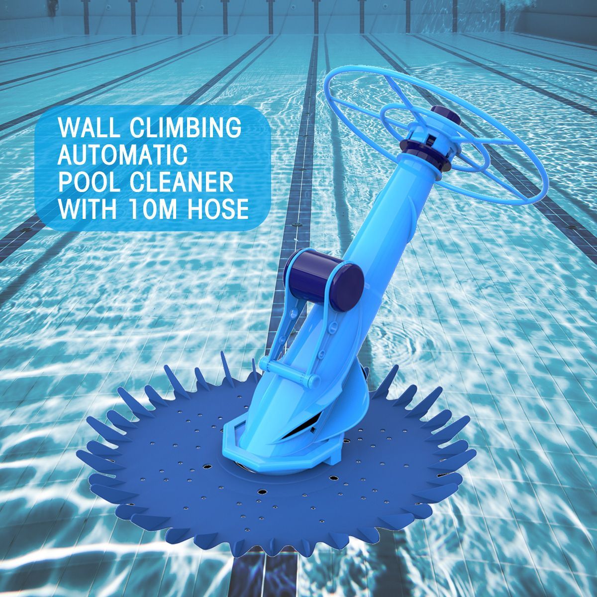 Wall Climbing Cleaner with 10m Hose & Barraduca Diaphragm