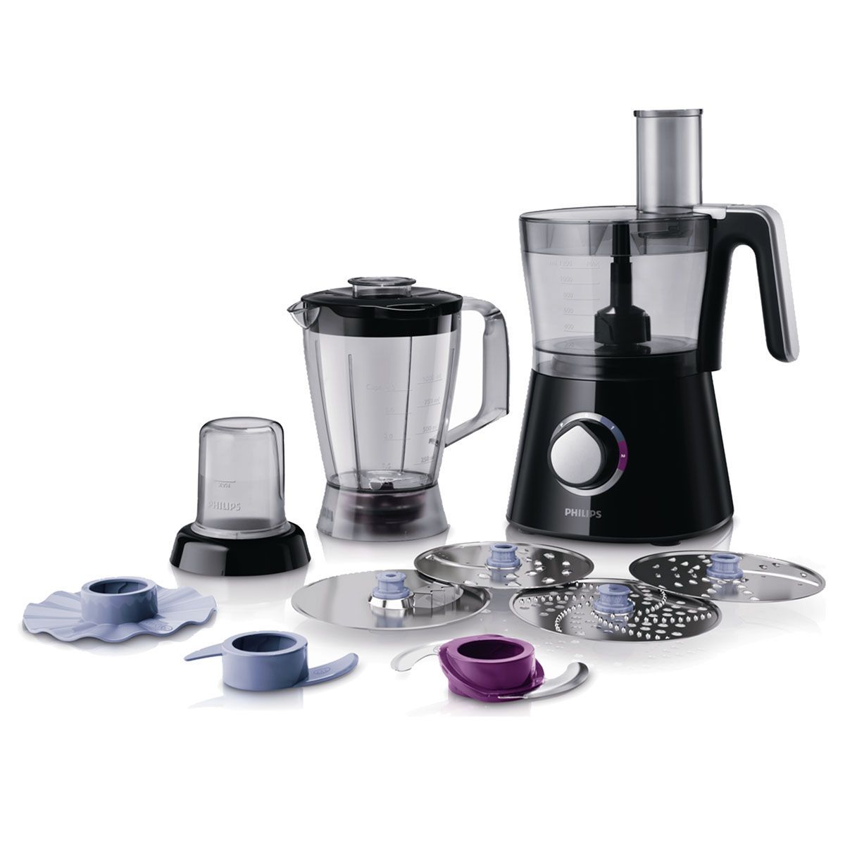Philips Food Processor with 3 in 1 Compact Set Up | Crazy Sales
