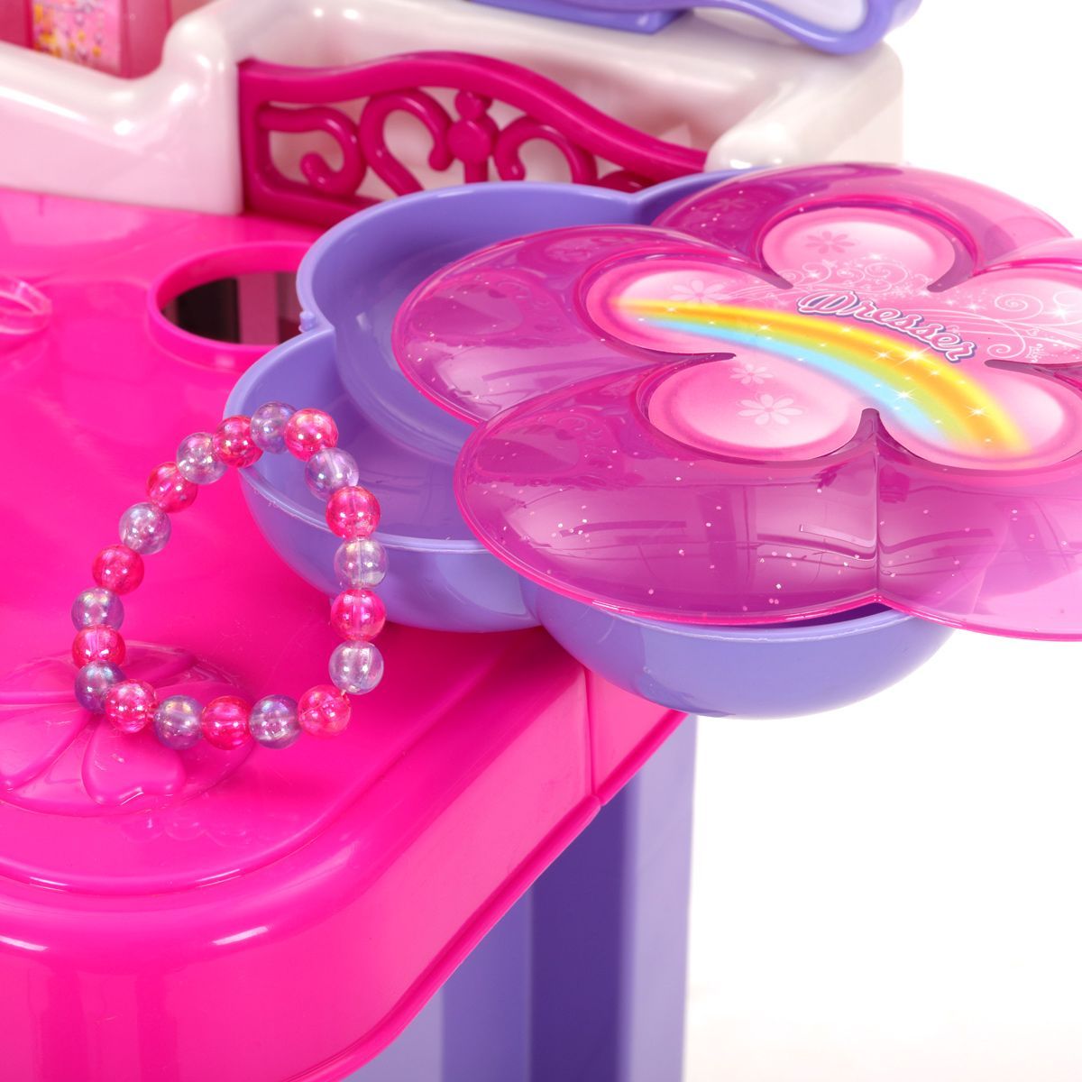 Girl's Make Up Vanity Table Play Set with Music and Light | Crazy Sales