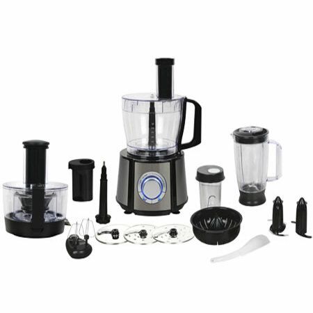 12 in 1 Kitchen Combo Food Processor with Blender, Mixer & Juicer