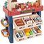 55 Piece Kids Pretend Role-Play Supermarket Playset Grocery Shop Ice ...