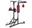 Professional Boxing Stand Gym Station with Punching Bag, Speedball and ...