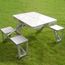 Foldable Portable Picnic Table w/ Four Seats - Crazy Sales